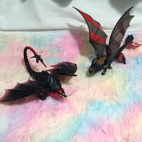 Mattel | Toys | How To Train Your Dragon Toothless Deathgripper Bundle ...